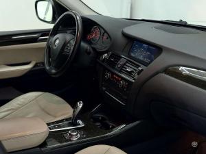 White BMW X3 2013 in Vilnius, with an engine capacity of 2.00 L and mileage of 174 thousand km for 8400 €, photo 17 on AUTOMOTO.COM.LV