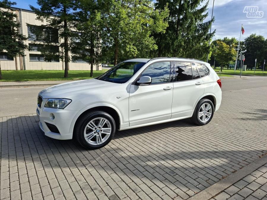 White BMW X3 2013 in Taurage, with an engine capacity of 2.00 L and mileage of 238 thousand km for 10500 €, photo 1 on AUTOMOTO.COM.LV