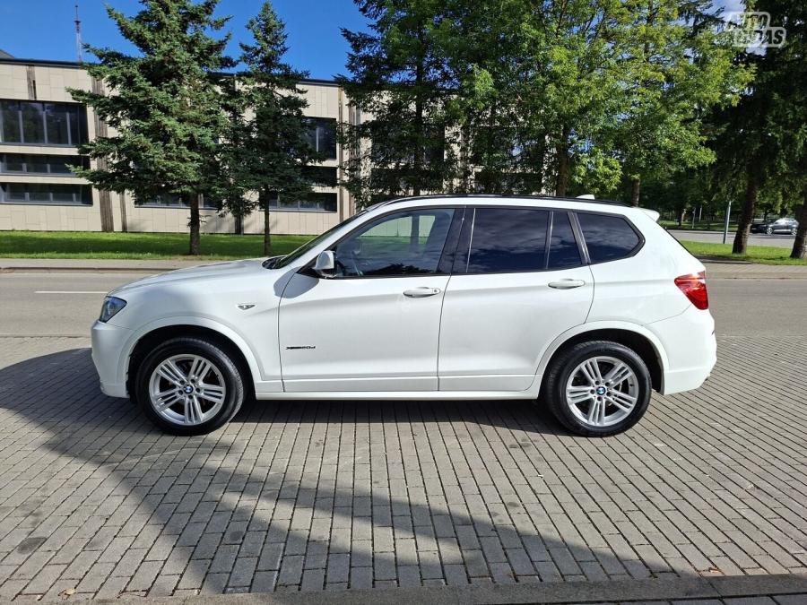White BMW X3 2013 in Taurage, with an engine capacity of 2.00 L and mileage of 238 thousand km for 10500 €, photo 3 on AUTOMOTO.COM.LV