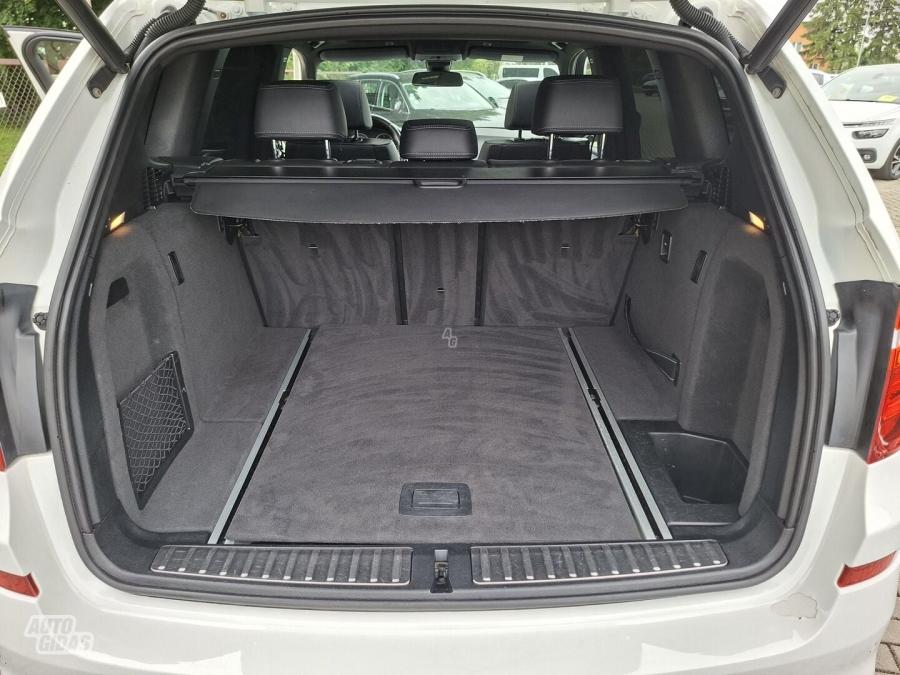 White BMW X3 2013 in Taurage, with an engine capacity of 2.00 L and mileage of 238 thousand km for 10500 €, photo 14 on AUTOMOTO.COM.LV