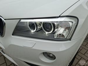 White BMW X3 2013 in Taurage, with an engine capacity of 2.00 L and mileage of 238 thousand km for 10500 €, photo 15 on AUTOMOTO.COM.LV
