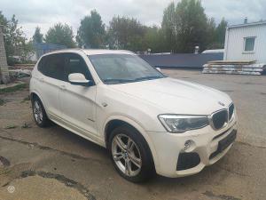 White BMW X3 2013 in Vilnius, with an engine capacity of 2.98 L and mileage of 326 thousand km for 4300 €, photo 6 on AUTOMOTO.COM.LV