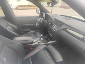 White BMW X3 2013 in Vilnius, with an engine capacity of 2.98 L and mileage of 326 thousand km for 4300 €, photo 10 on AUTOMOTO.COM.LV