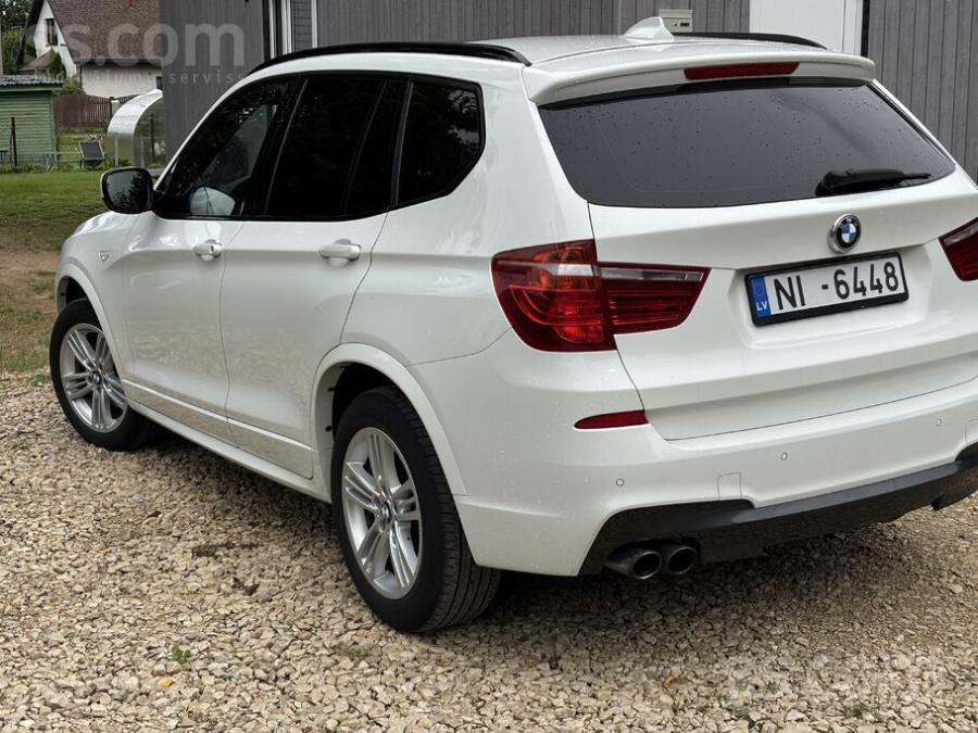 Белый БМВ Х3 2013 в Огре, объемом двигателя 3.00 л и пробегом 266 тыс. км за 14400 €, фото 1 на AUTOMOTO.COM.LV
