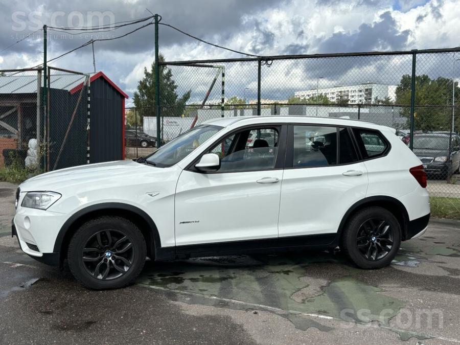 Balts BMW X3 2013 Rīga, ar dzinēja tilpumu 2.00 L un nobraukumu 385 tūkst. km par 8390 €, foto 3 vietnē AUTOMOTO.COM.LV