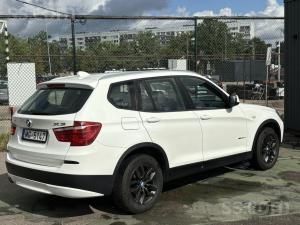 Balts BMW X3 2013 Rīga, ar dzinēja tilpumu 2.00 L un nobraukumu 385 tūkst. km par 8390 €, foto 8 vietnē AUTOMOTO.COM.LV