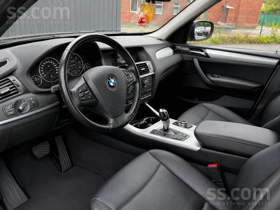 Balts BMW X3 2013 Rīga, ar dzinēja tilpumu 2.00 L un nobraukumu 385 tūkst. km par 8390 €, foto 11 vietnē AUTOMOTO.COM.LV