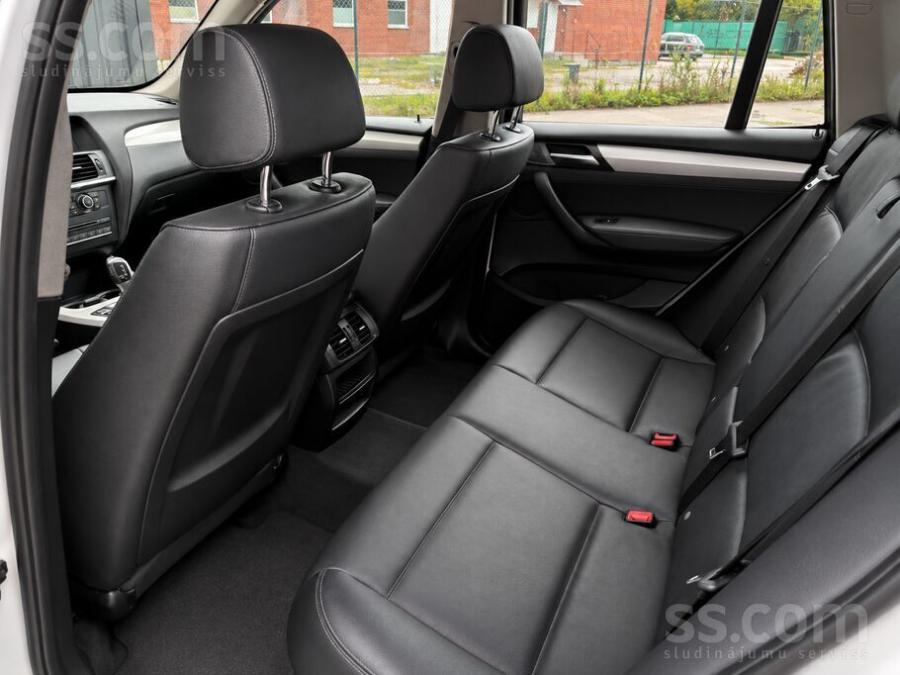 Balts BMW X3 2013 Rīga, ar dzinēja tilpumu 2.00 L un nobraukumu 385 tūkst. km par 8390 €, foto 12 vietnē AUTOMOTO.COM.LV