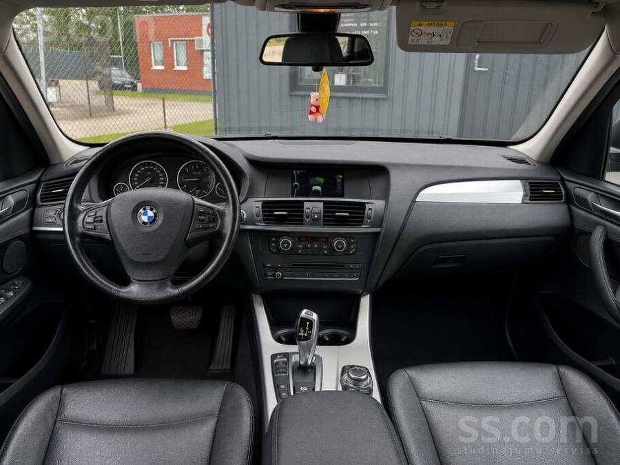 Balts BMW X3 2013 Rīga, ar dzinēja tilpumu 2.00 L un nobraukumu 385 tūkst. km par 8390 €, foto 13 vietnē AUTOMOTO.COM.LV