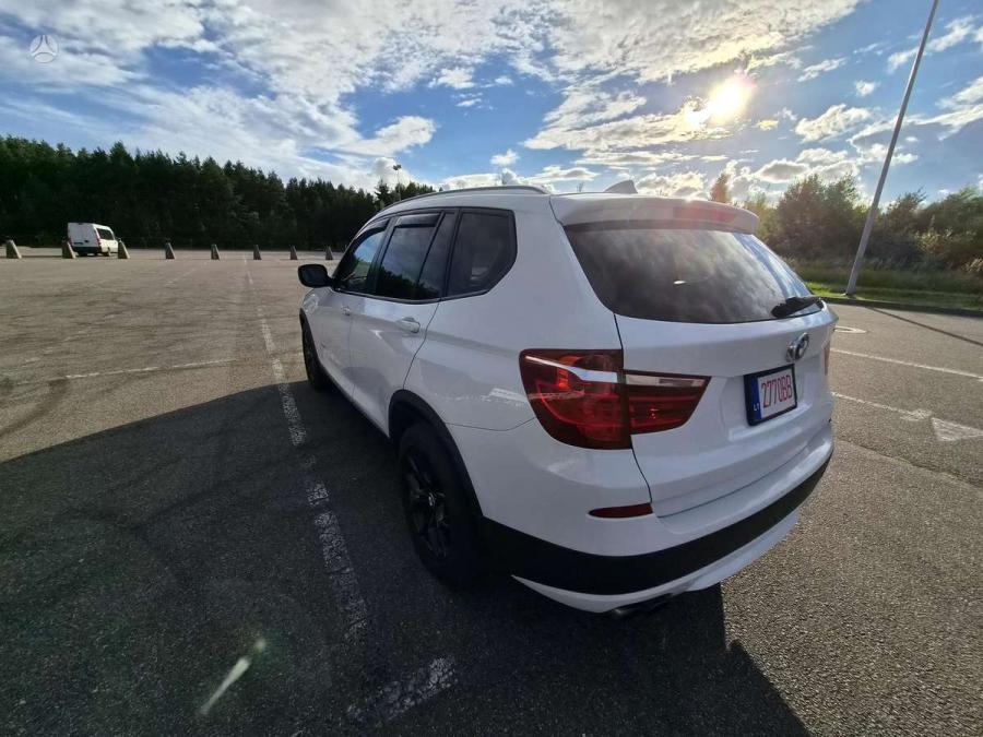 Balts BMW X3 2013 Viļņa, ar dzinēja tilpumu 2.98 L un nobraukumu 276 tūkst. km par 6550 €, foto 6 vietnē AUTOMOTO.COM.LV