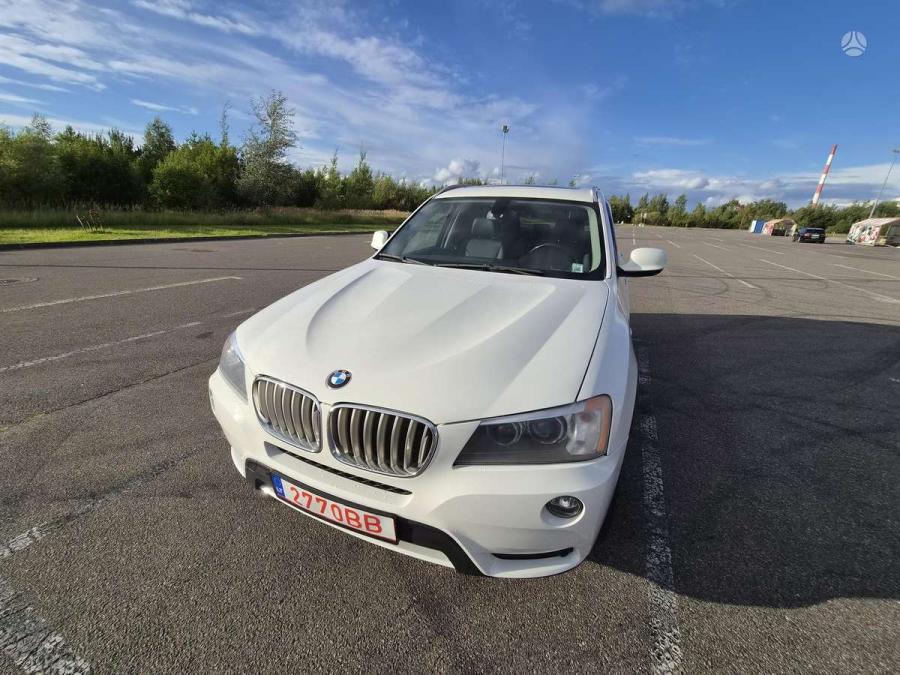 Balts BMW X3 2013 Viļņa, ar dzinēja tilpumu 2.98 L un nobraukumu 276 tūkst. km par 6550 €, foto 13 vietnē AUTOMOTO.COM.LV
