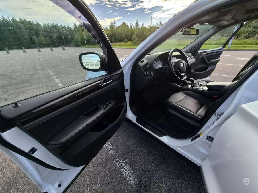 Balts BMW X3 2013 Viļņa, ar dzinēja tilpumu 2.98 L un nobraukumu 276 tūkst. km par 6550 €, foto 14 vietnē AUTOMOTO.COM.LV