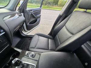 Balts BMW X3 2013 Viļņa, ar dzinēja tilpumu 2.98 L un nobraukumu 276 tūkst. km par 6550 €, foto 15 vietnē AUTOMOTO.COM.LV