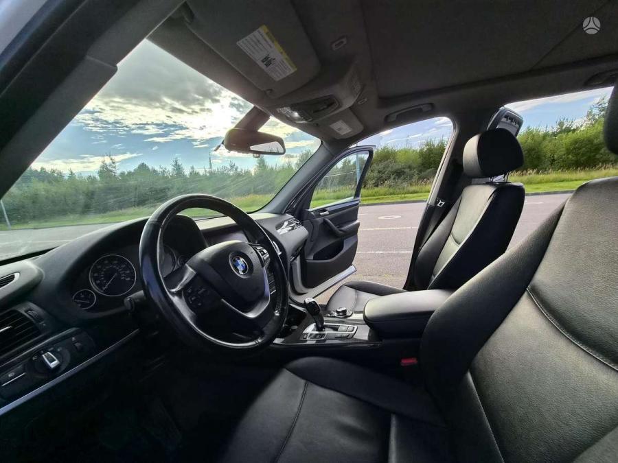 Balts BMW X3 2013 Viļņa, ar dzinēja tilpumu 2.98 L un nobraukumu 276 tūkst. km par 6550 €, foto 17 vietnē AUTOMOTO.COM.LV