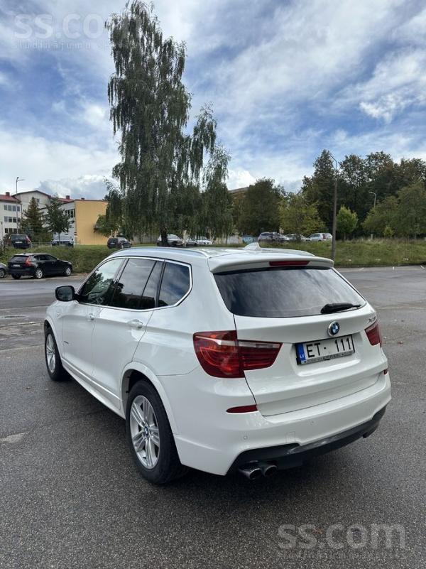 Balts BMW X3 2013 Limbaži, ar dzinēja tilpumu 3.00 L un nobraukumu 293 tūkst. km par 12150 €, foto 6 vietnē AUTOMOTO.COM.LV