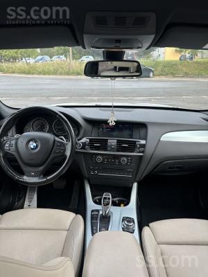Balts BMW X3 2013 Limbaži, ar dzinēja tilpumu 3.00 L un nobraukumu 293 tūkst. km par 12150 €, foto 12 vietnē AUTOMOTO.COM.LV