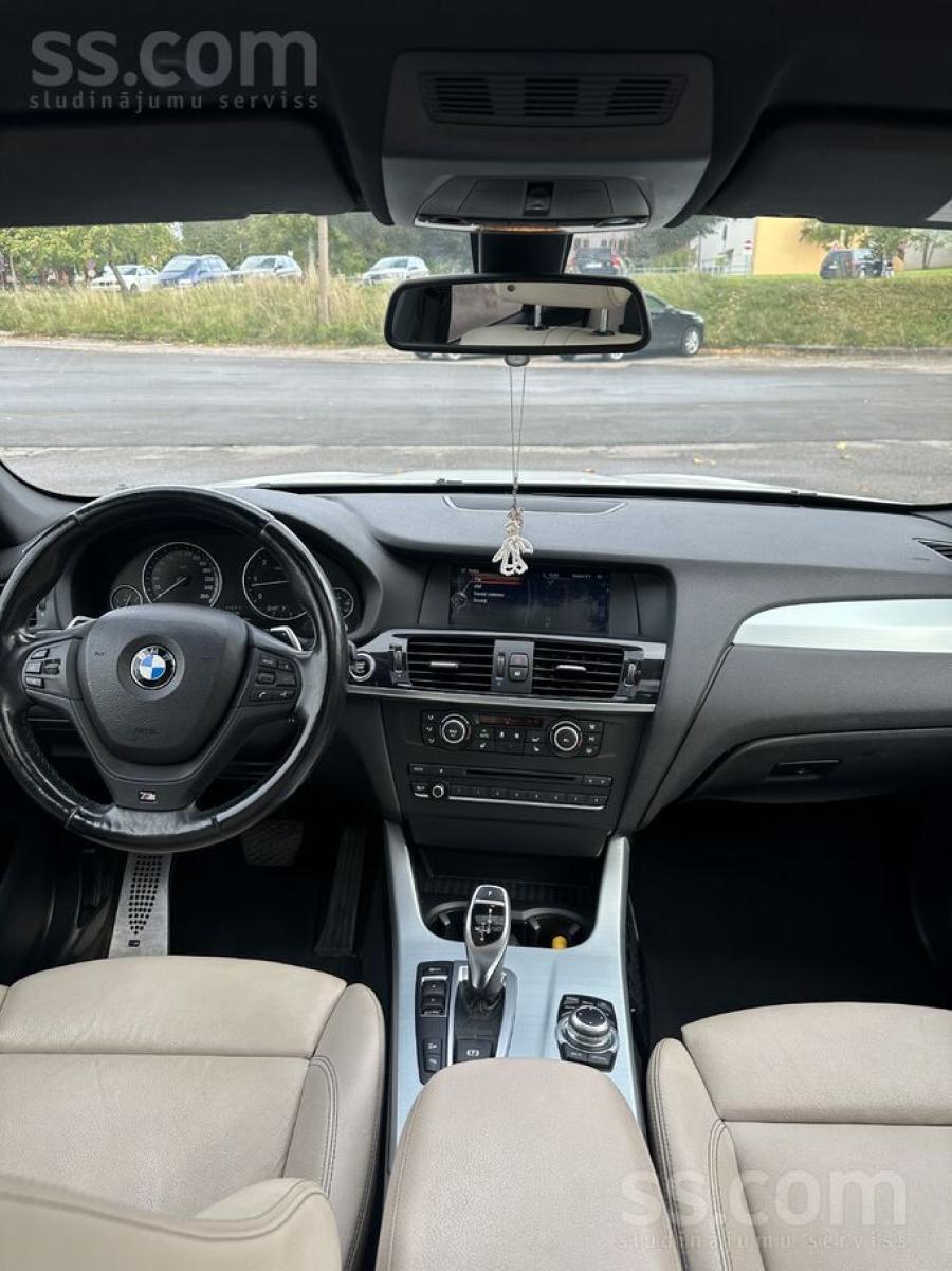 Balts BMW X3 2013 Limbaži, ar dzinēja tilpumu 3.00 L un nobraukumu 293 tūkst. km par 12150 €, foto 12 vietnē AUTOMOTO.COM.LV