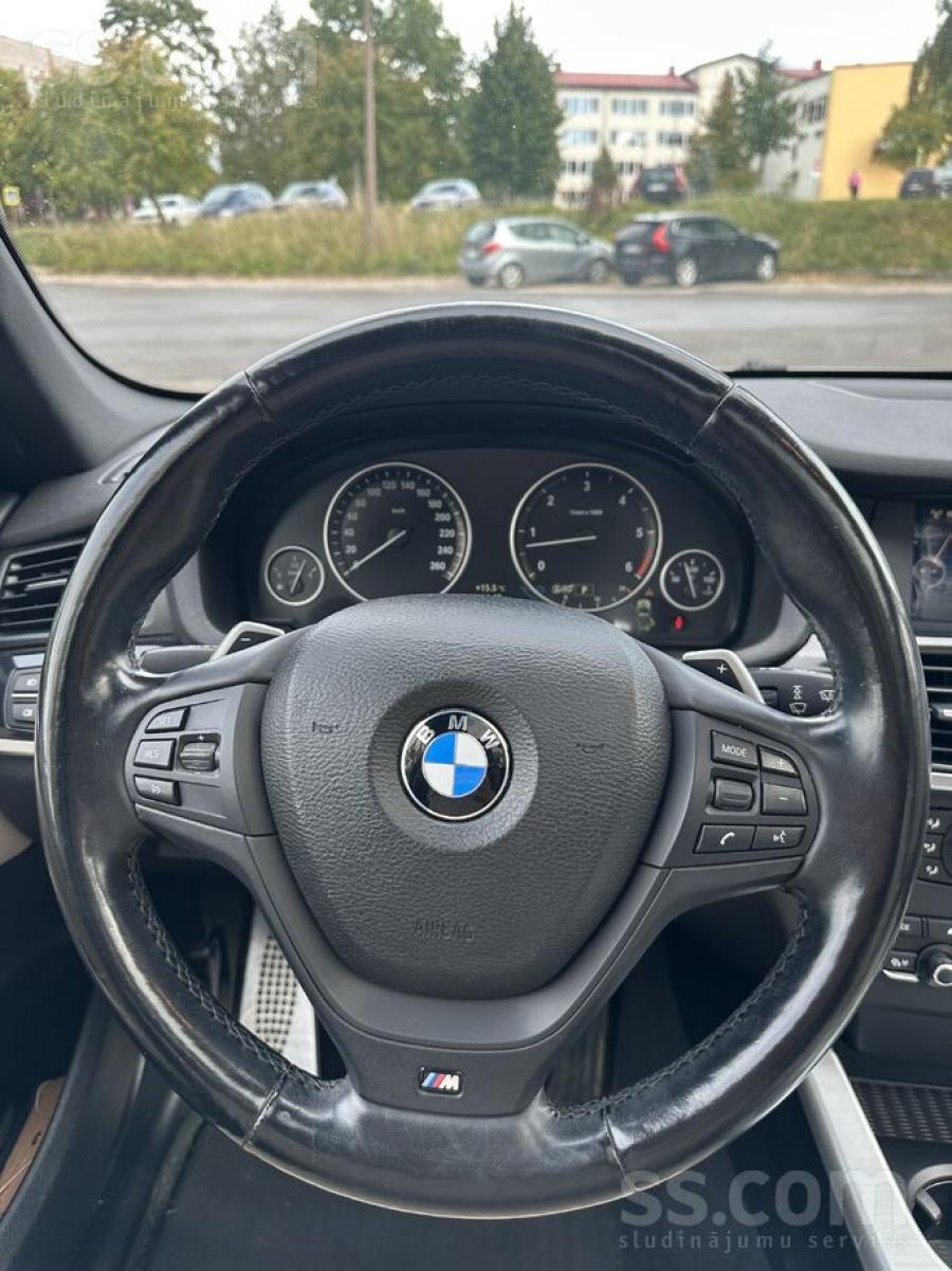 Balts BMW X3 2013 Limbaži, ar dzinēja tilpumu 3.00 L un nobraukumu 293 tūkst. km par 12150 €, foto 13 vietnē AUTOMOTO.COM.LV