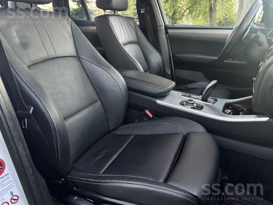 Белый БМВ Х3 2013 в Елгава, объемом двигателя 2.00 л и пробегом 295 тыс. км за 10550 €, фото 13 на AUTOMOTO.COM.LV
