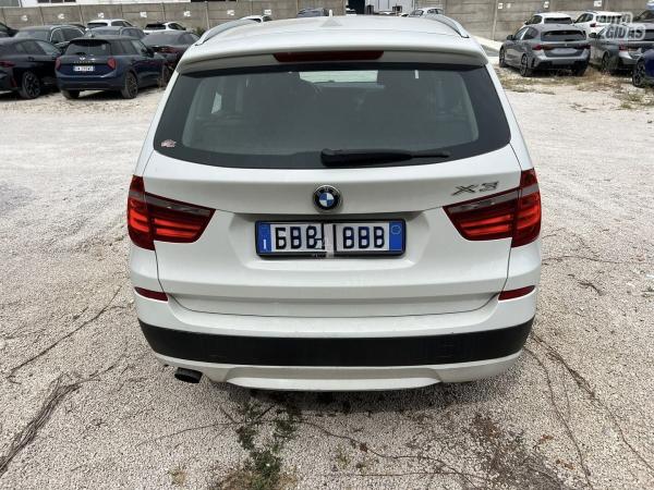 White BMW X3 2013 in Utena, with an engine capacity of 2.00 L and mileage of 395 thousand km for 6350 €, photo 7 on AUTOMOTO.COM.LV