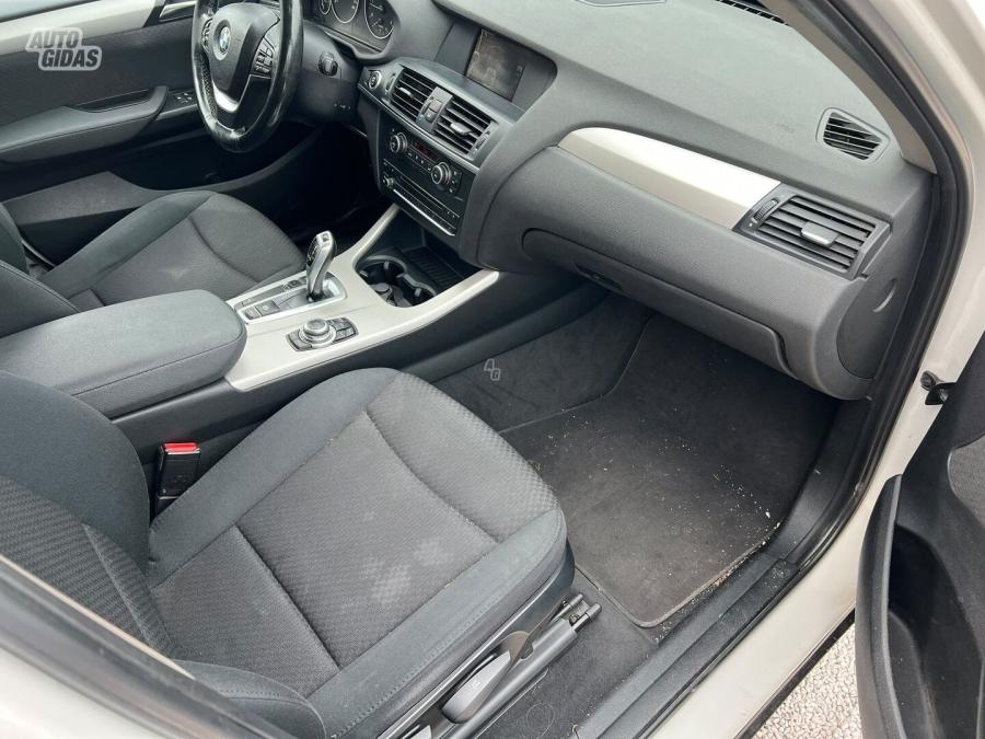 Balts BMW X3 2013 Utena, ar dzinēja tilpumu 2.00 L un nobraukumu 395 tūkst. km par 6350 €, foto 10 vietnē AUTOMOTO.COM.LV
