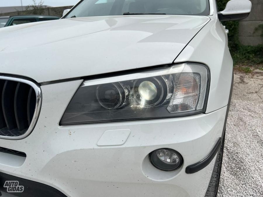 Balts BMW X3 2013 Utena, ar dzinēja tilpumu 2.00 L un nobraukumu 395 tūkst. km par 6350 €, foto 14 vietnē AUTOMOTO.COM.LV