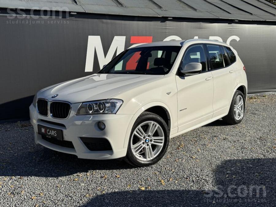 White BMW X3 2013 in Riga, with an engine capacity of 2.00 L and mileage of 230 thousand km for 11450 €, photo 1 on AUTOMOTO.COM.LV