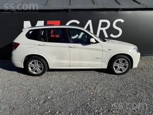 White BMW X3 2013 in Riga, with an engine capacity of 2.00 L and mileage of 230 thousand km for 11450 €, photo 4 on AUTOMOTO.COM.LV