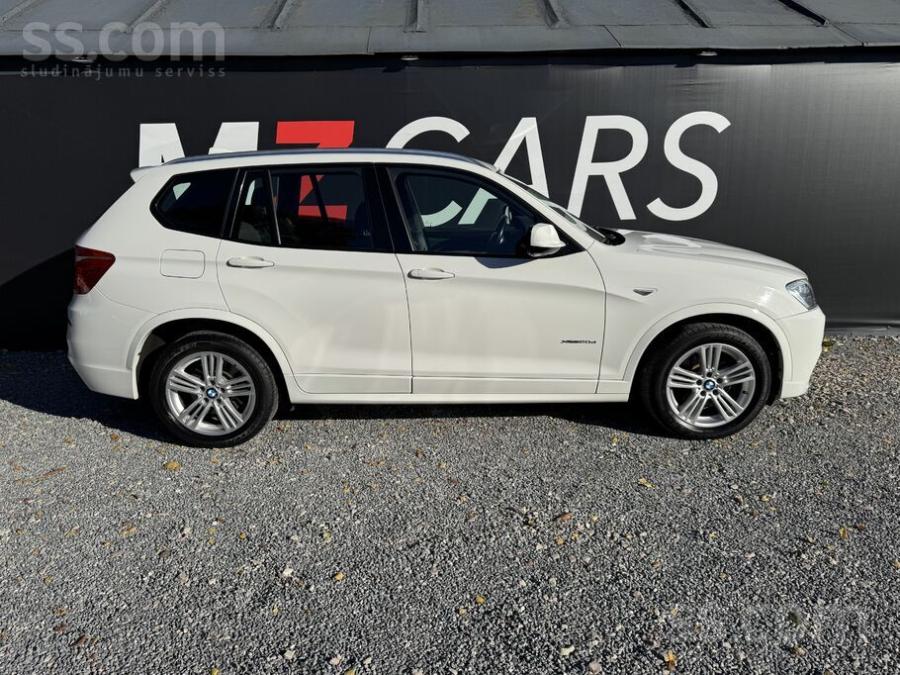 White BMW X3 2013 in Riga, with an engine capacity of 2.00 L and mileage of 230 thousand km for 11450 €, photo 4 on AUTOMOTO.COM.LV
