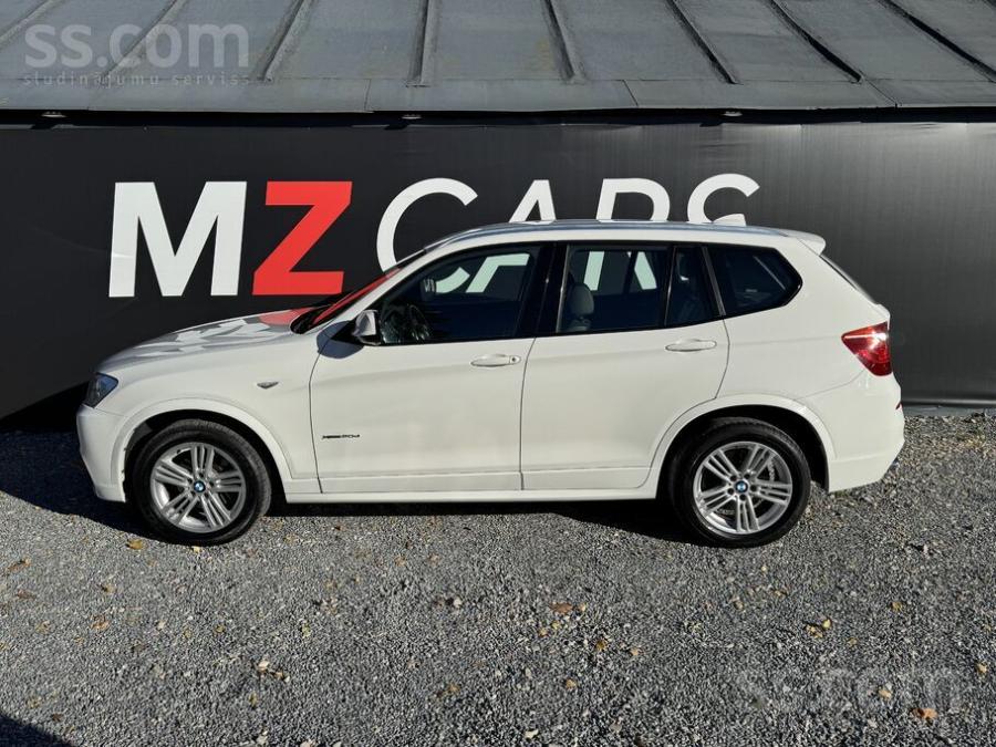 White BMW X3 2013 in Riga, with an engine capacity of 2.00 L and mileage of 230 thousand km for 11450 €, photo 7 on AUTOMOTO.COM.LV