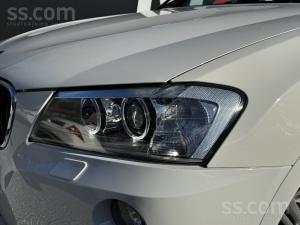 White BMW X3 2013 in Riga, with an engine capacity of 2.00 L and mileage of 230 thousand km for 11450 €, photo 9 on AUTOMOTO.COM.LV