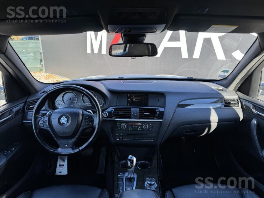White BMW X3 2013 in Riga, with an engine capacity of 2.00 L and mileage of 230 thousand km for 11450 €, photo 11 on AUTOMOTO.COM.LV