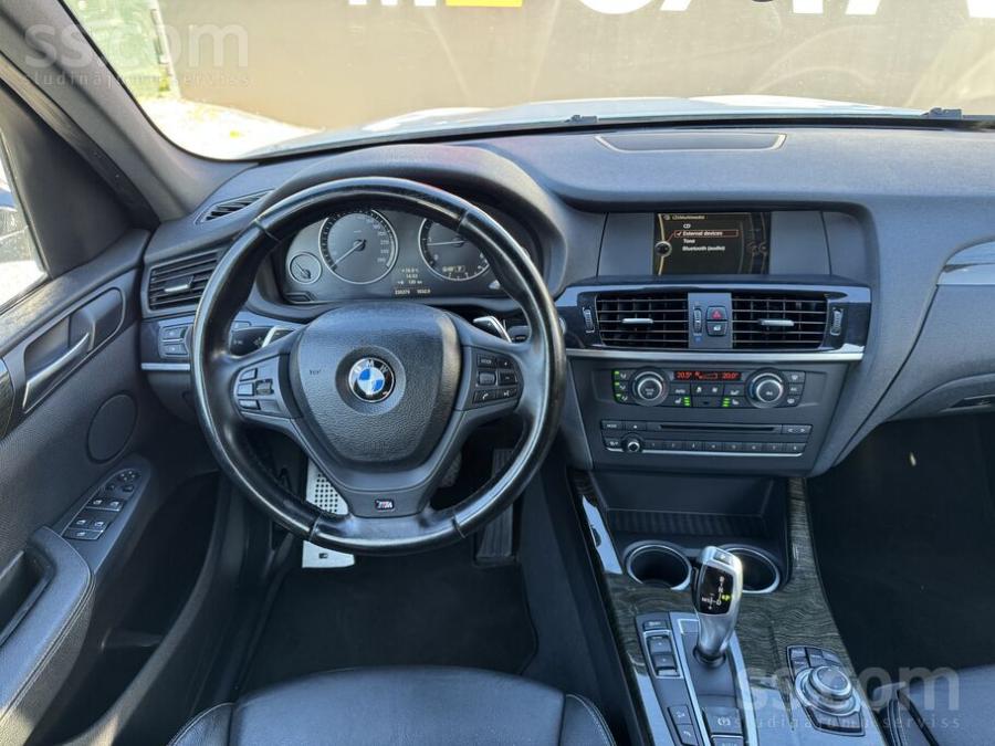 White BMW X3 2013 in Riga, with an engine capacity of 2.00 L and mileage of 230 thousand km for 11450 €, photo 12 on AUTOMOTO.COM.LV