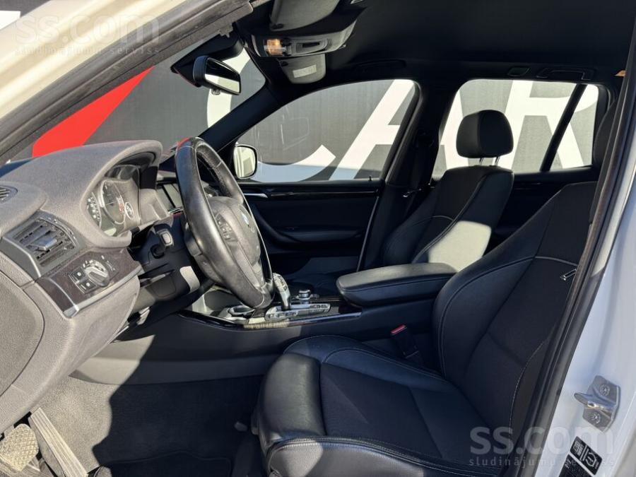White BMW X3 2013 in Riga, with an engine capacity of 2.00 L and mileage of 230 thousand km for 11450 €, photo 16 on AUTOMOTO.COM.LV