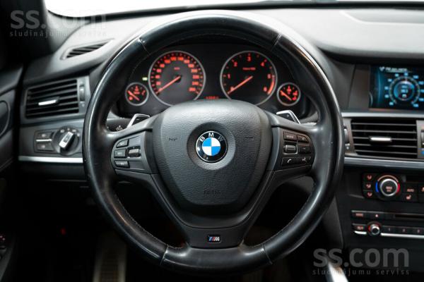Balts BMW X3 2014 Rīga, ar dzinēja tilpumu 2.00 L un nobraukumu 375 tūkst. km par 10900 €, foto 10 vietnē AUTOMOTO.COM.LV