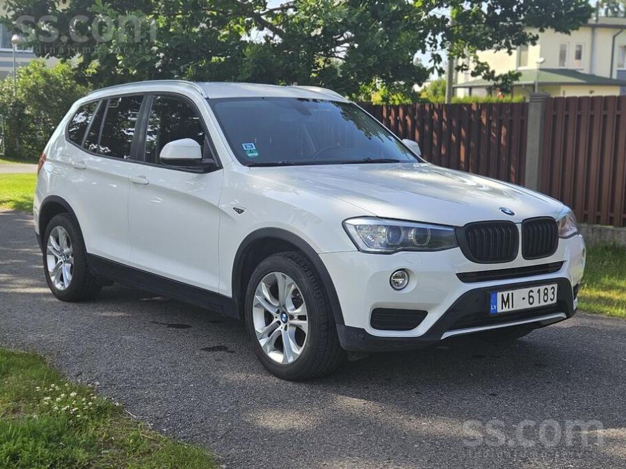 White BMW X3 2014 in Riga, with an engine capacity of 2.00 L and mileage of 248 thousand km for 12800 €, photo 1 on AUTOMOTO.COM.LV