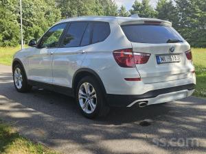 White BMW X3 2014 in Riga, with an engine capacity of 2.00 L and mileage of 248 thousand km for 12800 €, photo 3 on AUTOMOTO.COM.LV