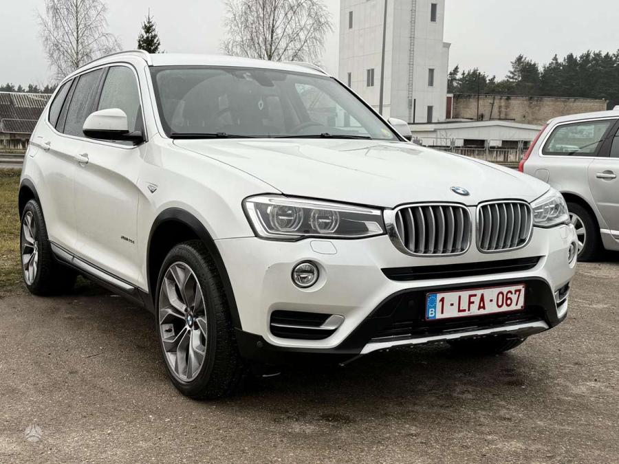 Balts BMW X3 2014 Utena, ar dzinēja tilpumu 2.00 L un nobraukumu 277 tūkst. km par 10350 €, foto 1 vietnē AUTOMOTO.COM.LV