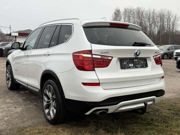 Balts BMW X3 2014 Utena, ar dzinēja tilpumu 2.00 L un nobraukumu 277 tūkst. km par 10350 €, foto 4 vietnē AUTOMOTO.COM.LV