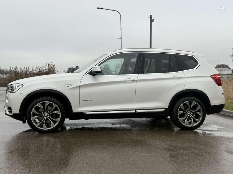 Balts BMW X3 2014 Utena, ar dzinēja tilpumu 2.00 L un nobraukumu 277 tūkst. km par 10350 €, foto 5 vietnē AUTOMOTO.COM.LV