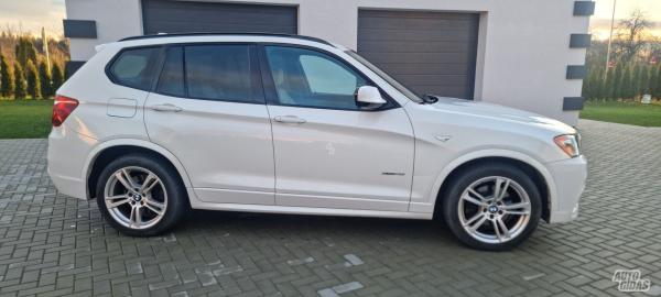 White BMW X3 2014 in Klaipeda, with an engine capacity of 2.00 L and mileage of 176 thousand km for 11000 €, photo 3 on AUTOMOTO.COM.LV