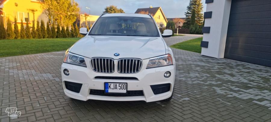 White BMW X3 2014 in Klaipeda, with an engine capacity of 2.00 L and mileage of 176 thousand km for 11000 €, photo 7 on AUTOMOTO.COM.LV