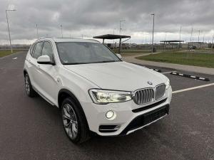 White BMW X3 2014 in Marijampole, with an engine capacity of 2.99 L and mileage of 240 thousand km for 14200 €, photo 4 on AUTOMOTO.COM.LV