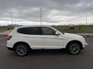 White BMW X3 2014 in Marijampole, with an engine capacity of 2.99 L and mileage of 240 thousand km for 14200 €, photo 5 on AUTOMOTO.COM.LV