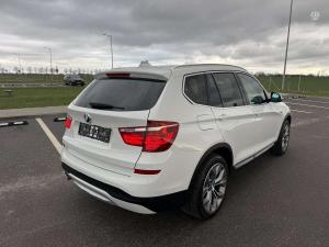 White BMW X3 2014 in Marijampole, with an engine capacity of 2.99 L and mileage of 240 thousand km for 14200 €, photo 6 on AUTOMOTO.COM.LV