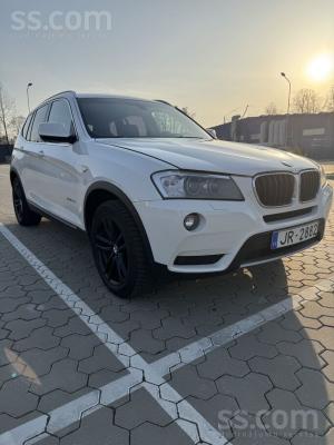 Balts BMW X3 2014 Rīga, ar dzinēja tilpumu 2.00 L un nobraukumu 272 tūkst. km par 10300 €, foto  vietnē AUTOMOTO.COM.LV