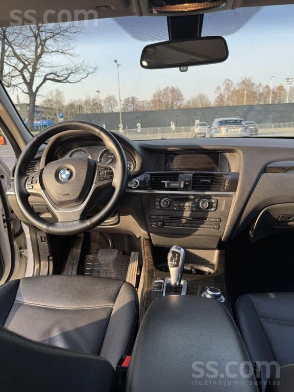 Balts BMW X3 2014 Rīga, ar dzinēja tilpumu 2.00 L un nobraukumu 272 tūkst. km par 10300 €, foto 7 vietnē AUTOMOTO.COM.LV
