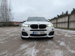 White BMW X3 2014 in Daugavpils, with an engine capacity of 2.00 L and mileage of 249 thousand km for 14900 €, photo  on AUTOMOTO.COM.LV