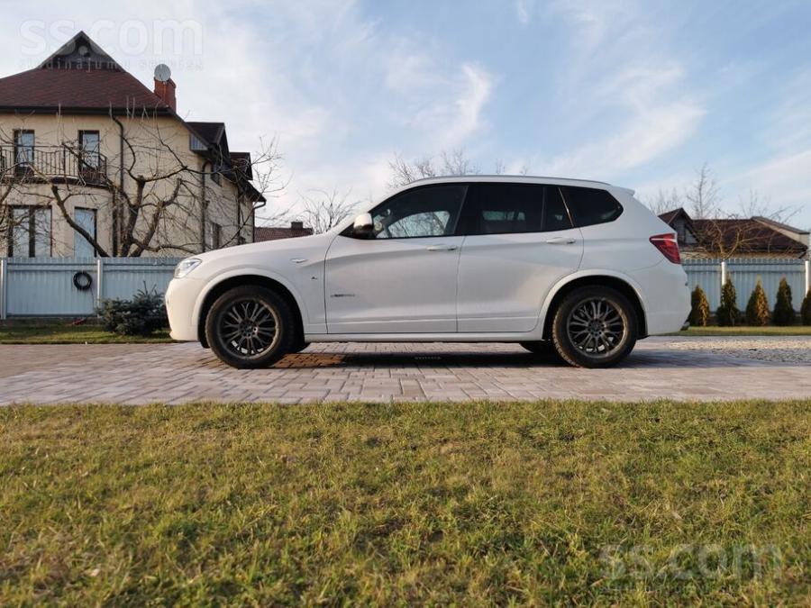 Balts BMW X3 2014 Daugavpils, ar dzinēja tilpumu 2.00 L un nobraukumu 249 tūkst. km par 14900 €, foto 13 vietnē AUTOMOTO.COM.LV
