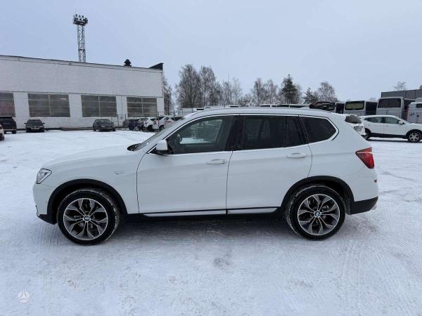 White BMW X3 2014 in Marijampole, with an engine capacity of 2.99 L and mileage of 241 thousand km for 14700 €, photo 2 on AUTOMOTO.COM.LV